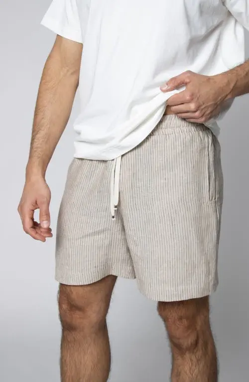 LEISURE LAB Malibu Linen Short - Sandbar