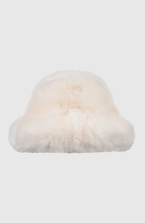 LYLA GRANT Fur-free Fox Bucket Hat