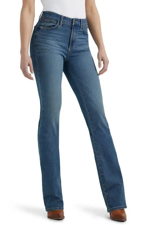 Wrangler Bespoke Curvy High-waist Bootcut Jeans - Ada