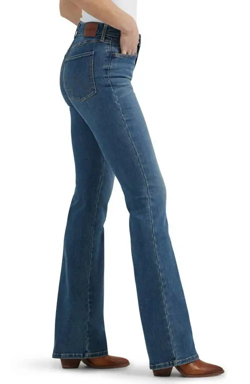 Wrangler Bespoke Curvy High-waist Bootcut Jeans - Ada