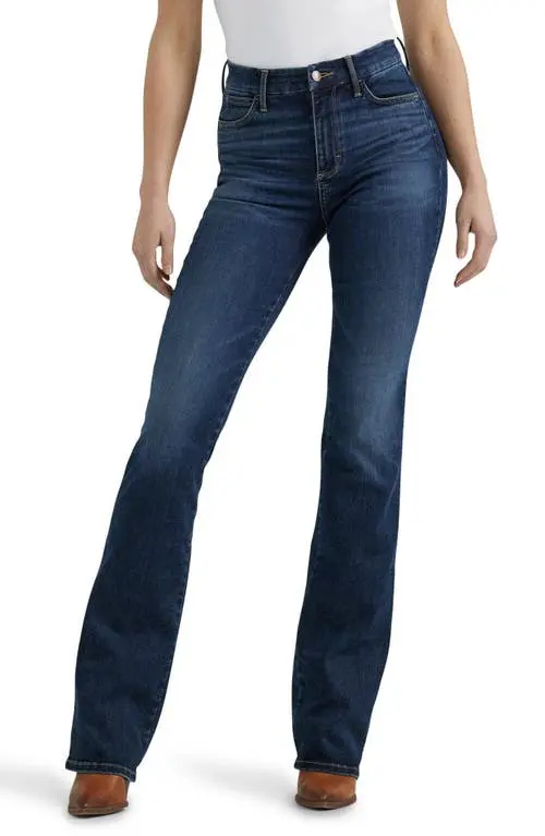 Wrangler Bespoke Curvy High-waist Bootcut Jeans