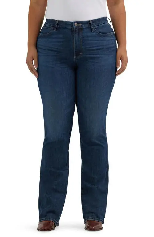 Wrangler Bespoke Curvy High-waist Bootcut Jeans