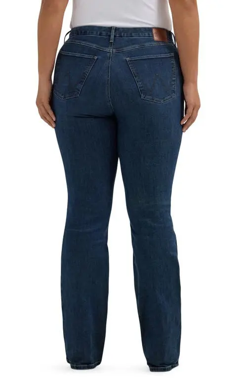 Wrangler Bespoke Curvy High-waist Bootcut Jeans