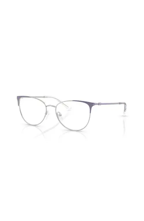Armani Exchange 52mm Cat Eye Optical Glasses - Violet