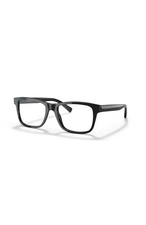 LENSCRAFTERS 54mm Square Optical Glasses - Black