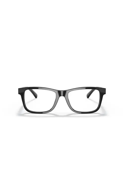LENSCRAFTERS 54mm Square Optical Glasses - Black