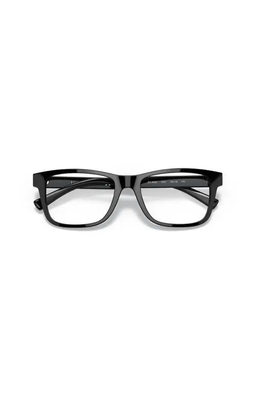 LENSCRAFTERS 54mm Square Optical Glasses - Black