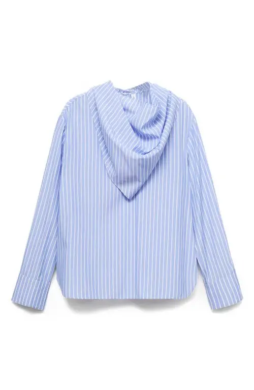 Mango Handkerchief Stripe Shirt