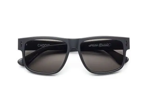 CADDIS Mister Cartoon Polarized Sunglasses - Dark Metallic Grey