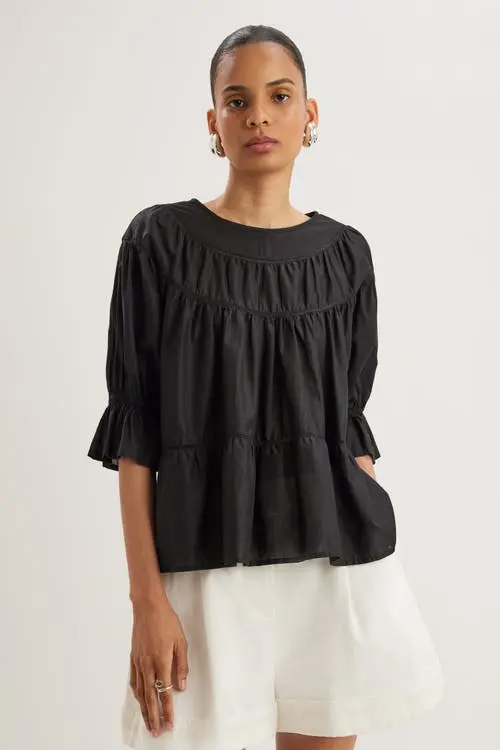 Merlette Sol Top - Black