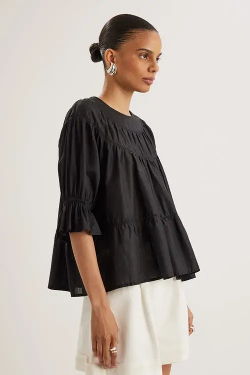 Merlette Sol Top - Black