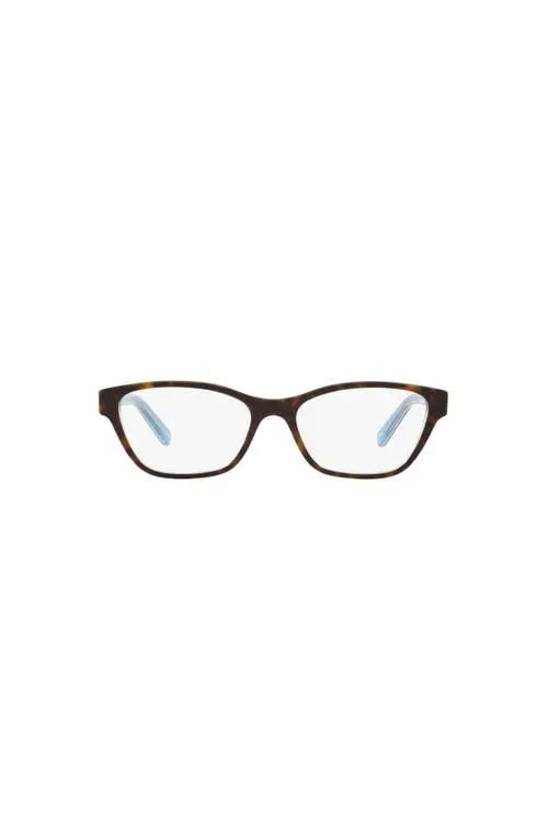 LENSCRAFTERS 52mm Square Optical Glasses - Tortoise