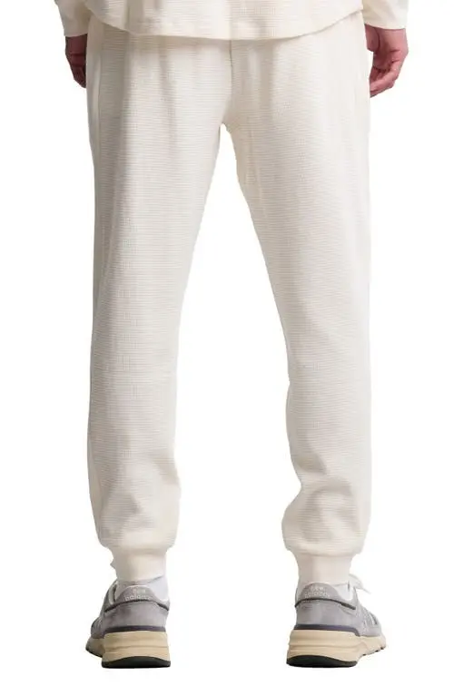 Barefoot Dreams Waffle Knit Thermal Joggers - Cream