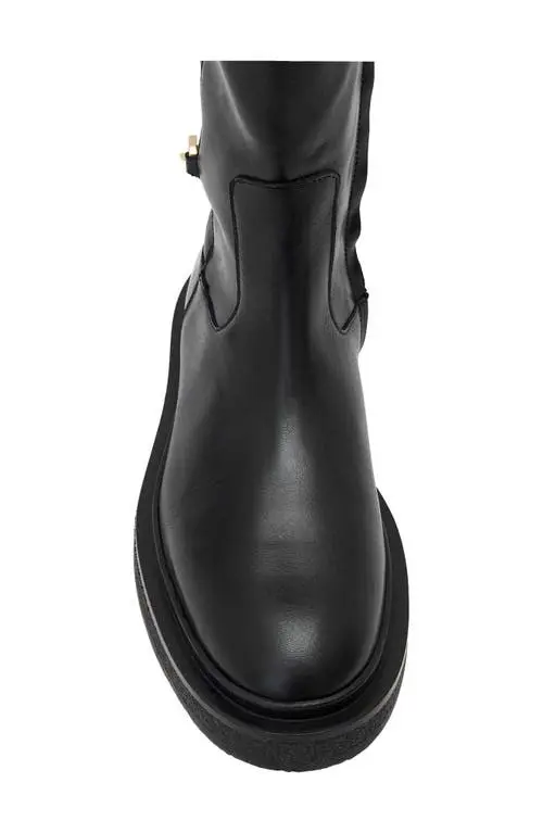 ALLSAINTS Escher Rider Knee High Boot - Black