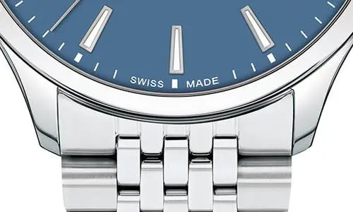 Movado Calendoplan Automatic Bracelet Watch - Blue