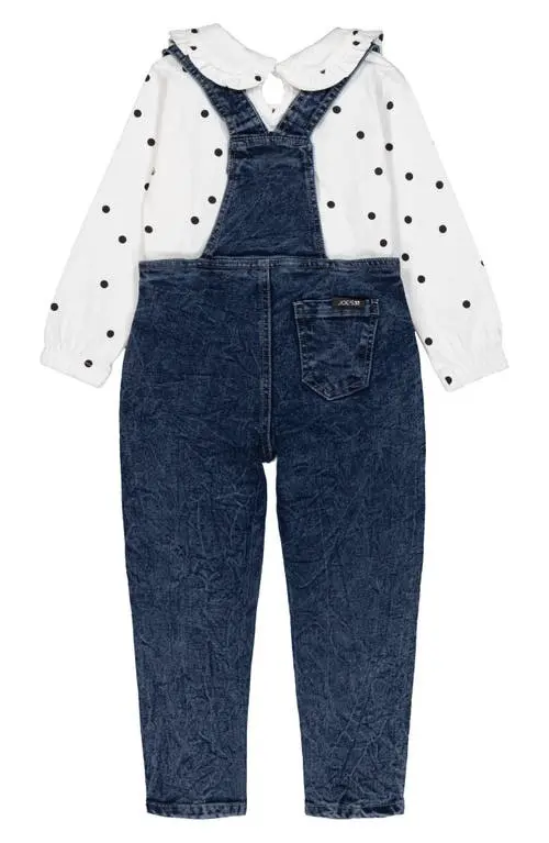 Joe's Jeans Long Sleeve Top & Overalls Set