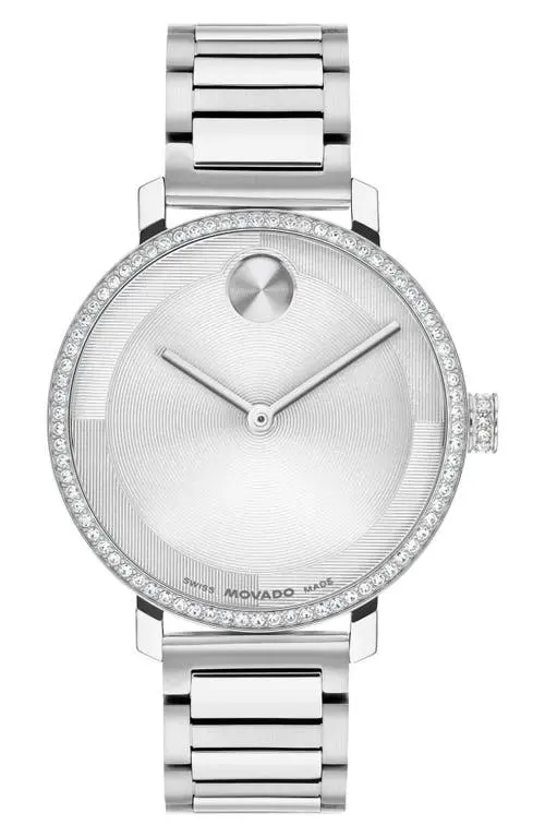 Movado Bold Evolution 2.0 Bracelet Watch - Silver Dial