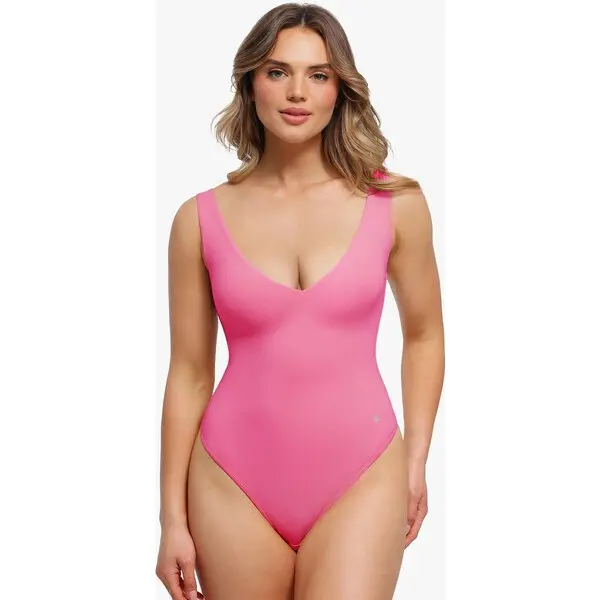 POPILUSH Cloud-touch All-in-one Shaping Bodysuit - Rosy Pink