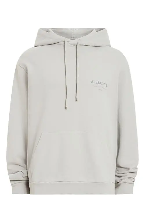 ALLSAINTS Future Cotton Hoodie - Carbon Grey