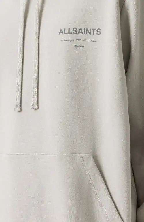 ALLSAINTS Future Cotton Hoodie - Carbon Grey