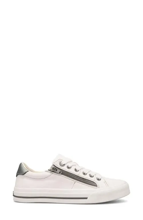 TAOS Z-soul Platform Sneakers - White/pewter