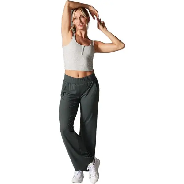 TAVI Fitted Henley Tank - Ash