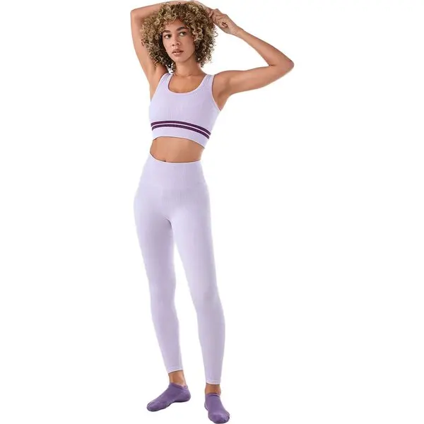 TAVI Seamless Vibe Rib Bra - Lavender