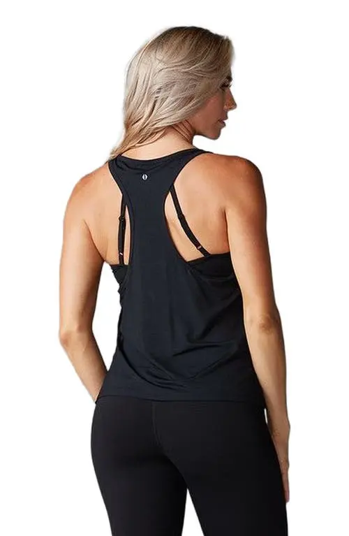 TAVI Crop Racerback Tank