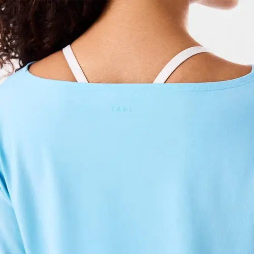 TAVI Brushed Tec Knit Long Sleeve - Surf