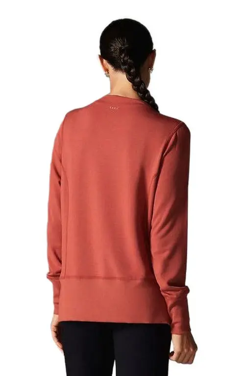 TAVI Cozy Funnel Neck Sweatshirt - Spice