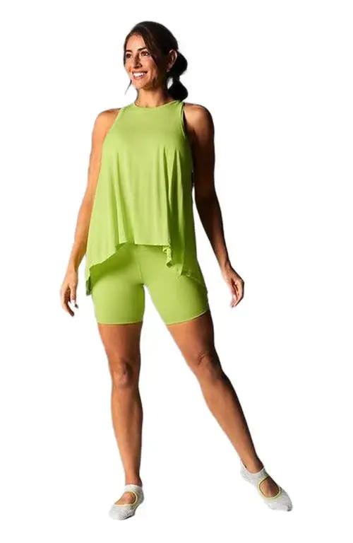 TAVI Tie Back Tank - Lime