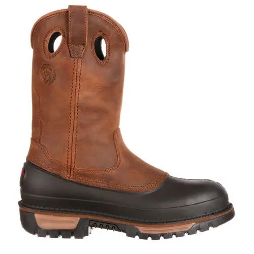 GEORGIA BOOT Inch Muddog Steel Toe Wellington Boots