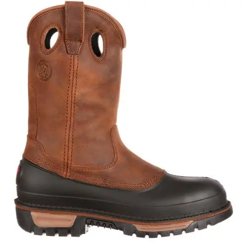 GEORGIA BOOT Inch Steel Toe Wellington Boots