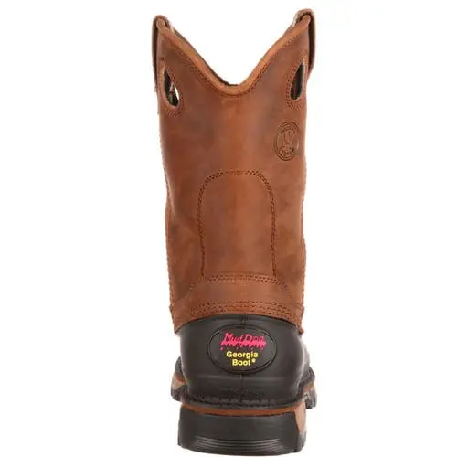 GEORGIA BOOT Inch Steel Toe Wellington Boots
