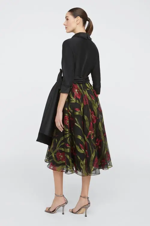 Theia Azura Shirt Dress