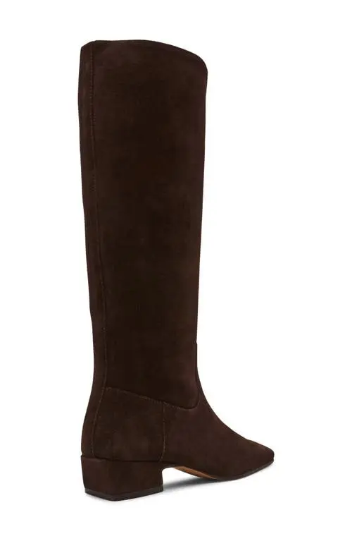 Steve Madden Dantelle Knee High Boot - Brown Suede