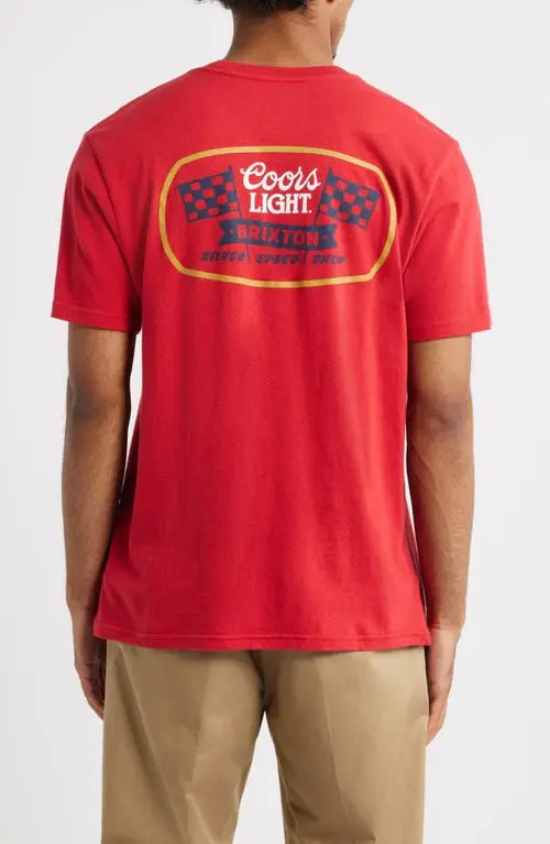 Brixton Coors Light Pit Stop Graphic T-shirt
