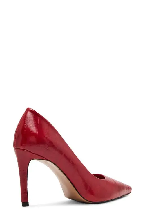 Steve Madden Nula Pointed Toe D'orsay Pumps - Red Eel
