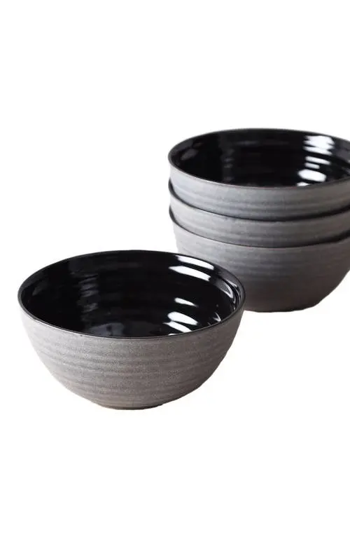 STONE + LAIN Dua Stoneware 12-piece Dinnerware Set