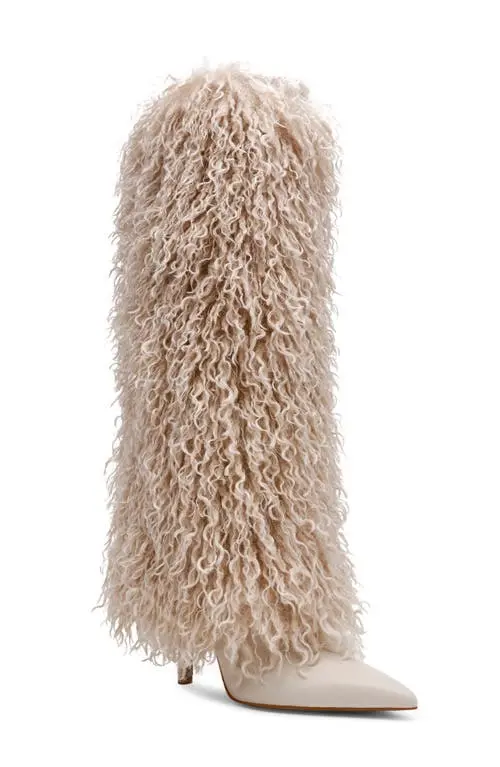 Steve Madden Icon Faux Fur Knee High Boot