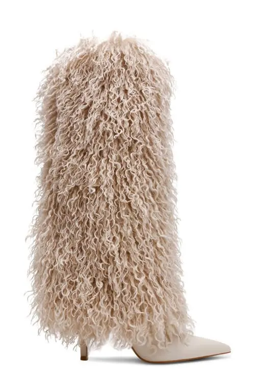 Steve Madden Icon Faux Fur Knee High Boot