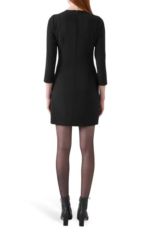 LK BENNETT Claire Stretch Crepe Minidress