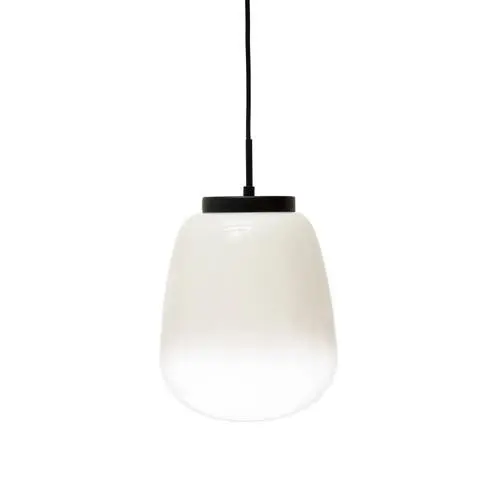 STORIED HOME Metal And Glass Pendant Lamp - White