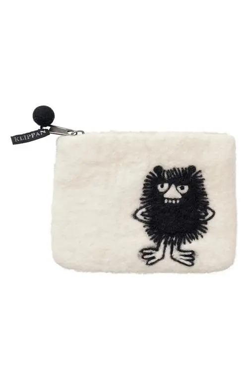 KLIPPAN Handmade Moomin Stinky Wool Purse