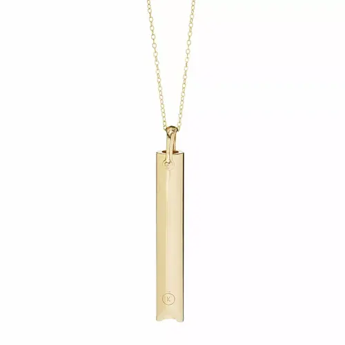 UNCOMMON GOODS Mindful Breathing Necklace - Gold