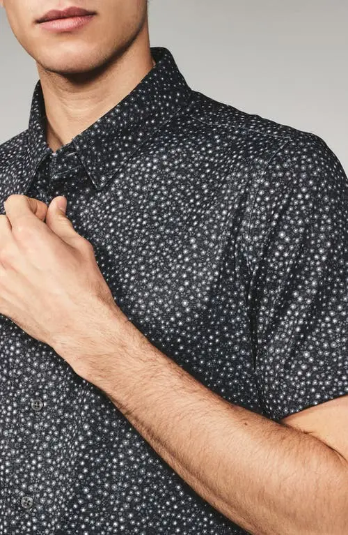 7 Diamonds Mercer Floral Short Sleeve Button-up Shirt