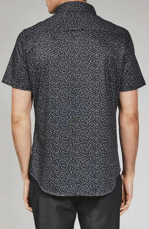 7 Diamonds Mercer Floral Short Sleeve Button-up Shirt