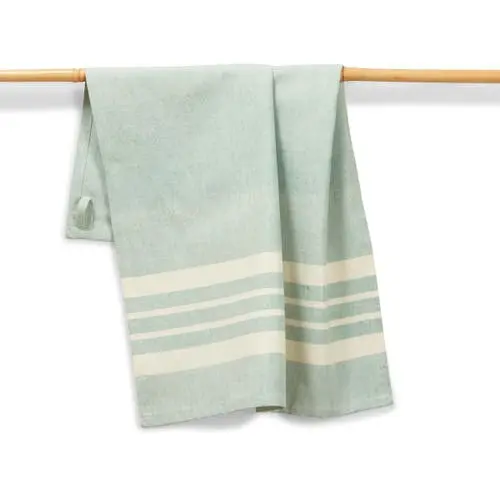 SUSTAINABLE THREADS Chaihandwoven Kitchen Towelsset Of 2 - Parsley