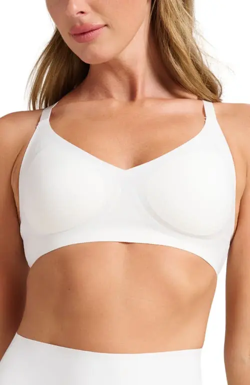 SIELLA Invisible V-neck Bra - White