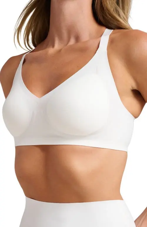 SIELLA Invisible V-neck Bra - White